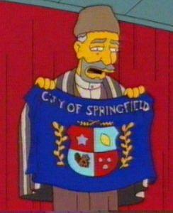 The Simpsons (television series) - Fahnen Flaggen Fahne Flagge ...