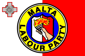 Malta Labour Party, Malta - Fahnen Flaggen Fahne Flagge Flaggenshop ...